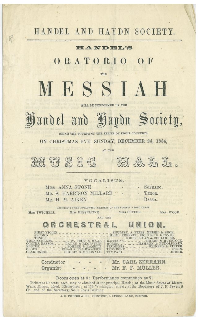 Enhanced Program Notes - Handel Messiah - Handel and Haydn Society